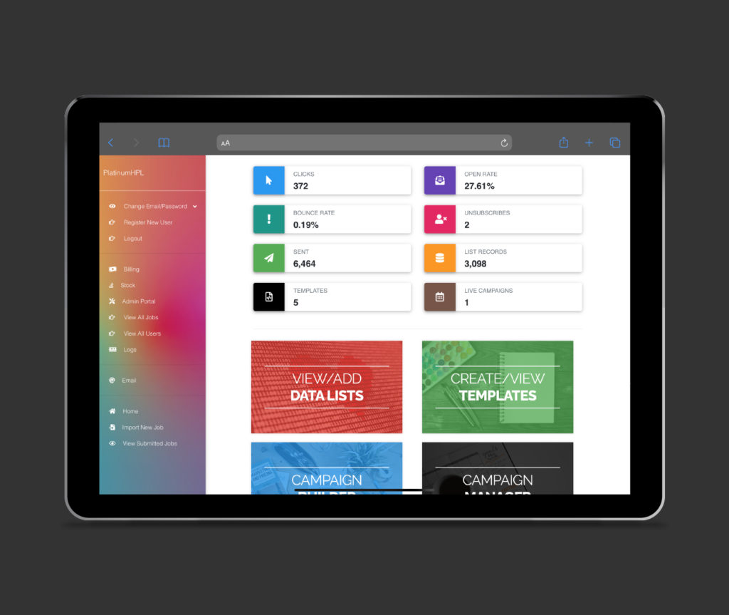 Email Marketing campaigns, premier printers, Harrogate Yorkshire.