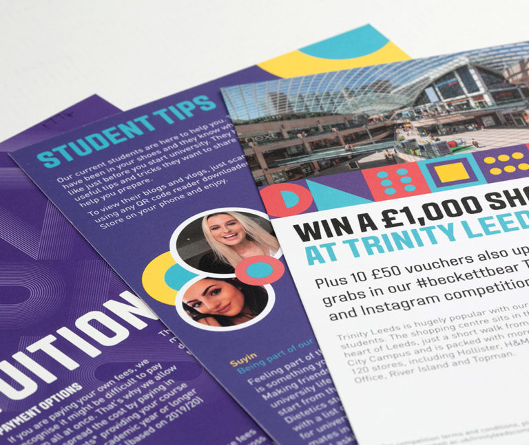 Leaflet Printing including A5 leaflets & Tri fold leaflet printing.