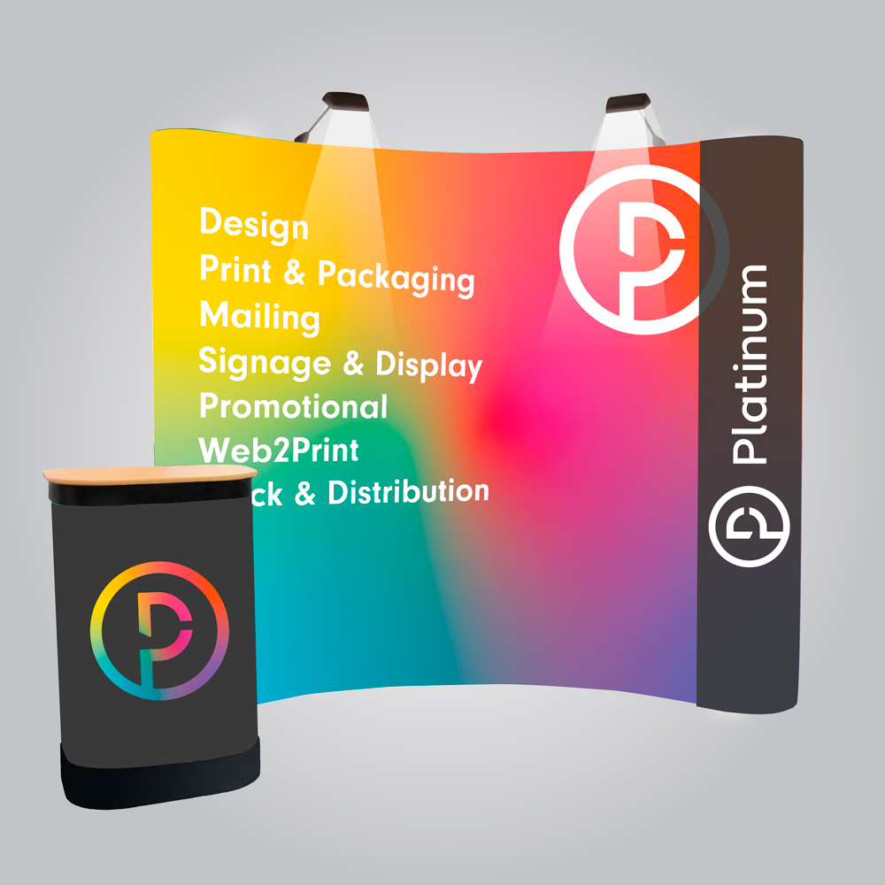 Contester Pop Up System, a premium exhibition system.
